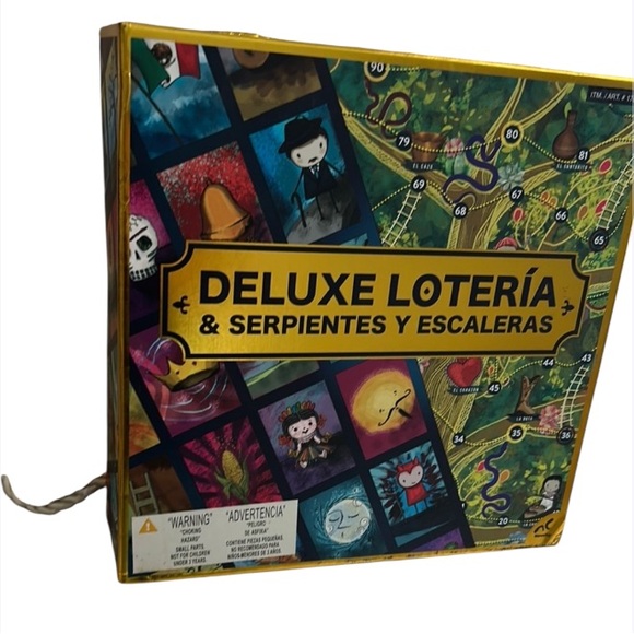 Novelty | Toys | Deluxe Lotera Serpientes Y Escaleras Board Game | Poshmark